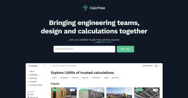 CalcTree - Engineering calculation management software